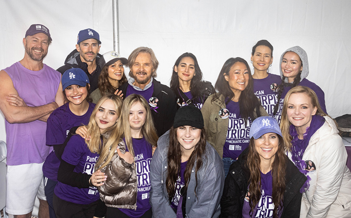 Days of Our Lives Stars Take Part in L.A.'s PanCan Purple Stride Event in Honor of Drake Hogestyn
