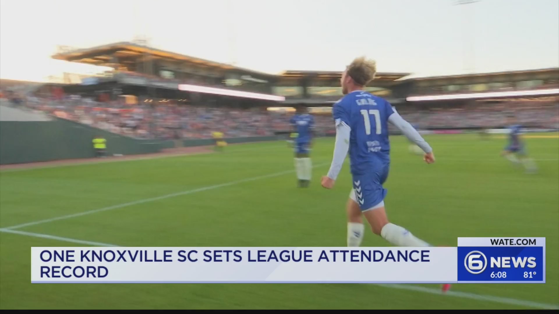 One Knoxville SC sets league attendance record at home opener
