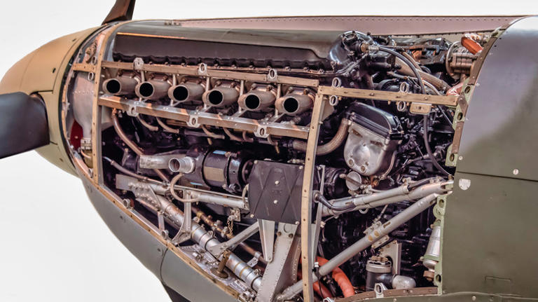 What Engine Was In The Legendary Spitfire Fighter Plane?