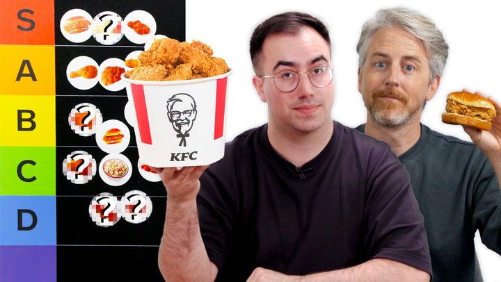 We make the ultimate tier list of every KFC menu item in the US and UK