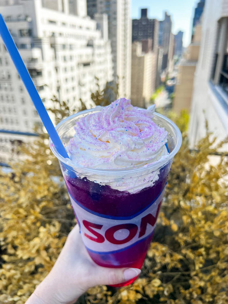 I Tried Sonic's New Unicorn Dreams Slush To See If It Tastes Magical