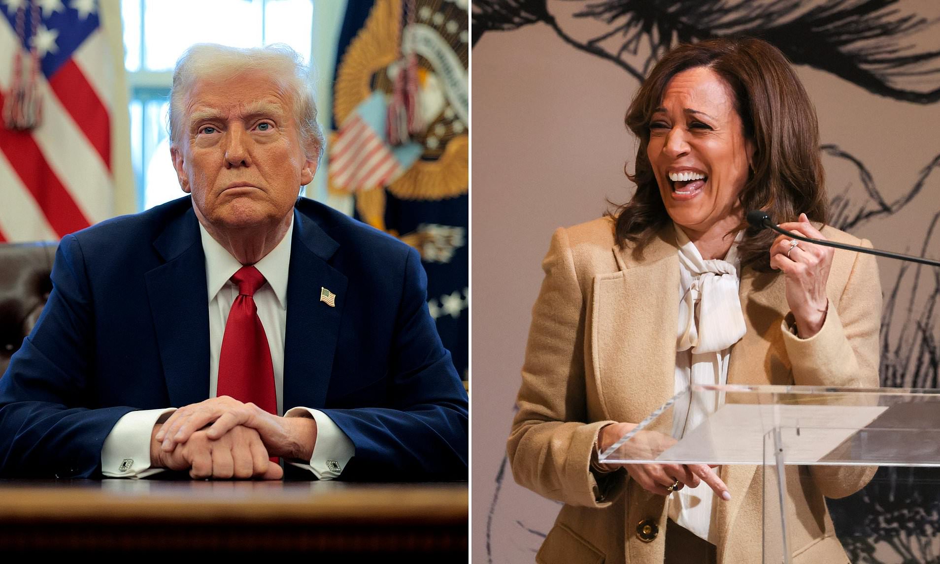 Kamala Harris mocked for 'big return' to the political stage with $25 ...
