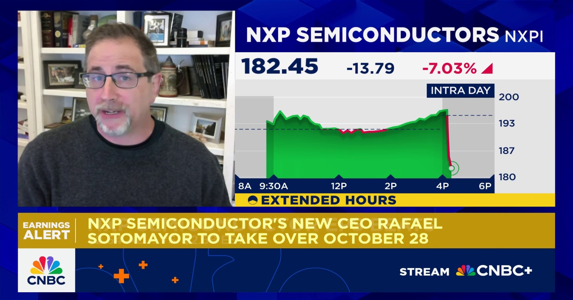 NXP Semiconductor CEO transition 'a bit of a surprise', says Bernstein's Rasgon