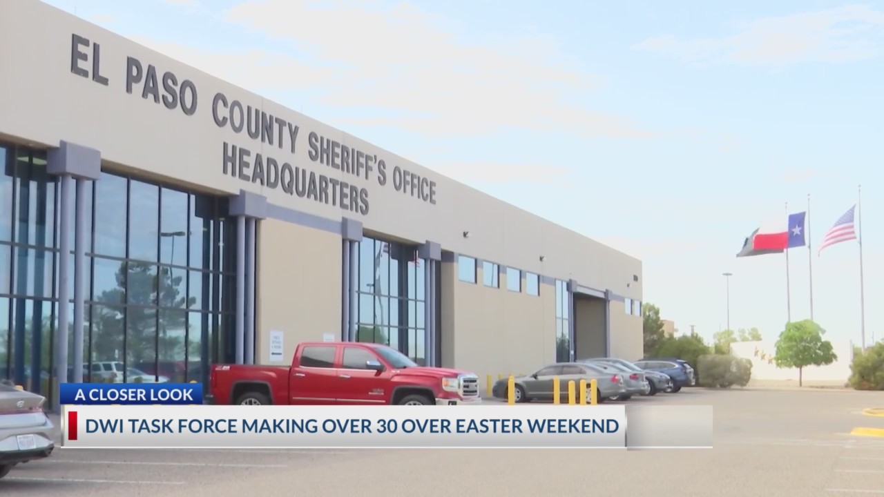 EPCSO launches DWI Task Force, makes 36 arrests