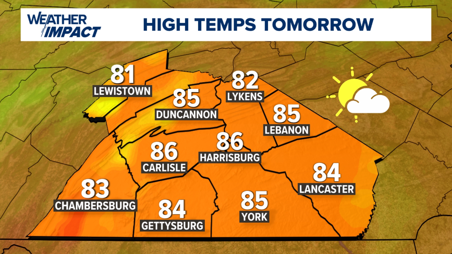 Warmer and more humid Tuesday with a return to the breeze, few storms too