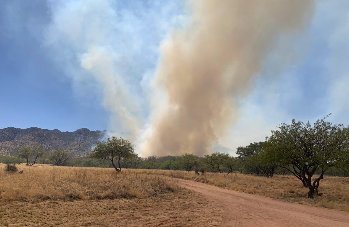 Stronghold Fire near Tucson reaches 75% containment amid red flag warning