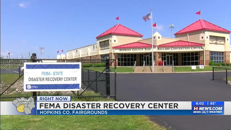FEMA opens Disaster Recovery Center in Hopkins County