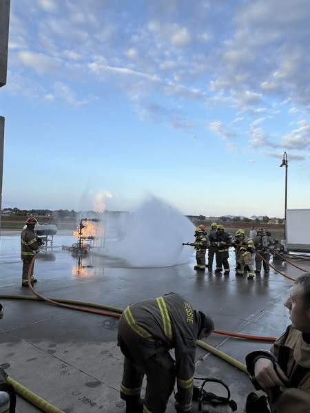 OSU trains fire crews on flammable gas emergencies