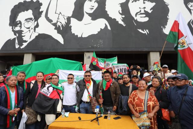 Minga indígena de nuevo en Bogotá: la respuesta del Distrito