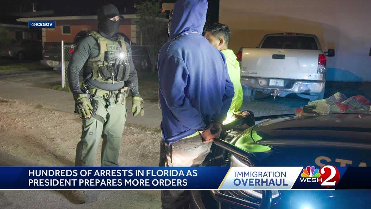 ICE, Florida law enforcement arrest nearly 800 undocumented immigrants ...