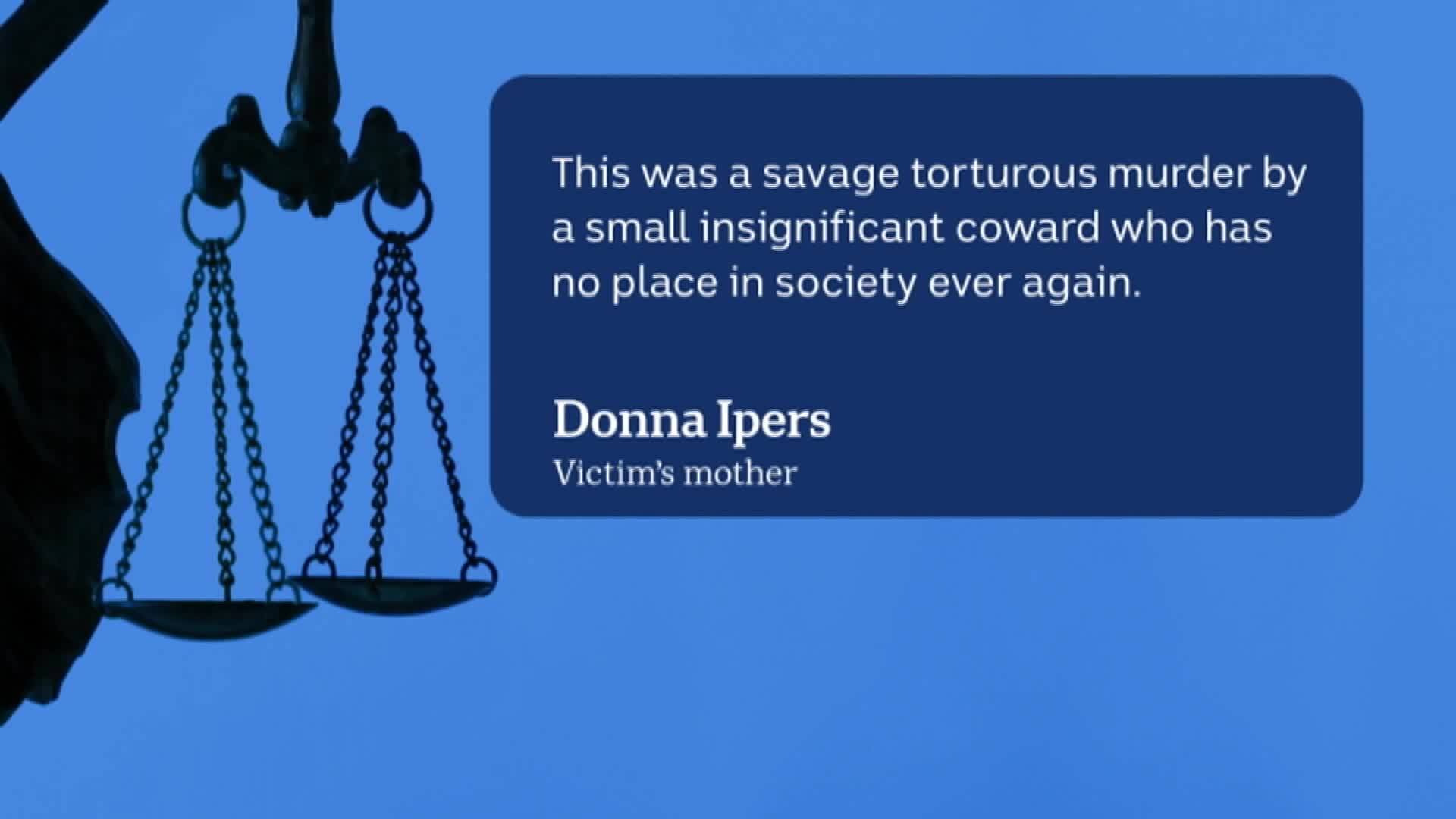 Murder victim Michael Purse's family members confront his killer in court