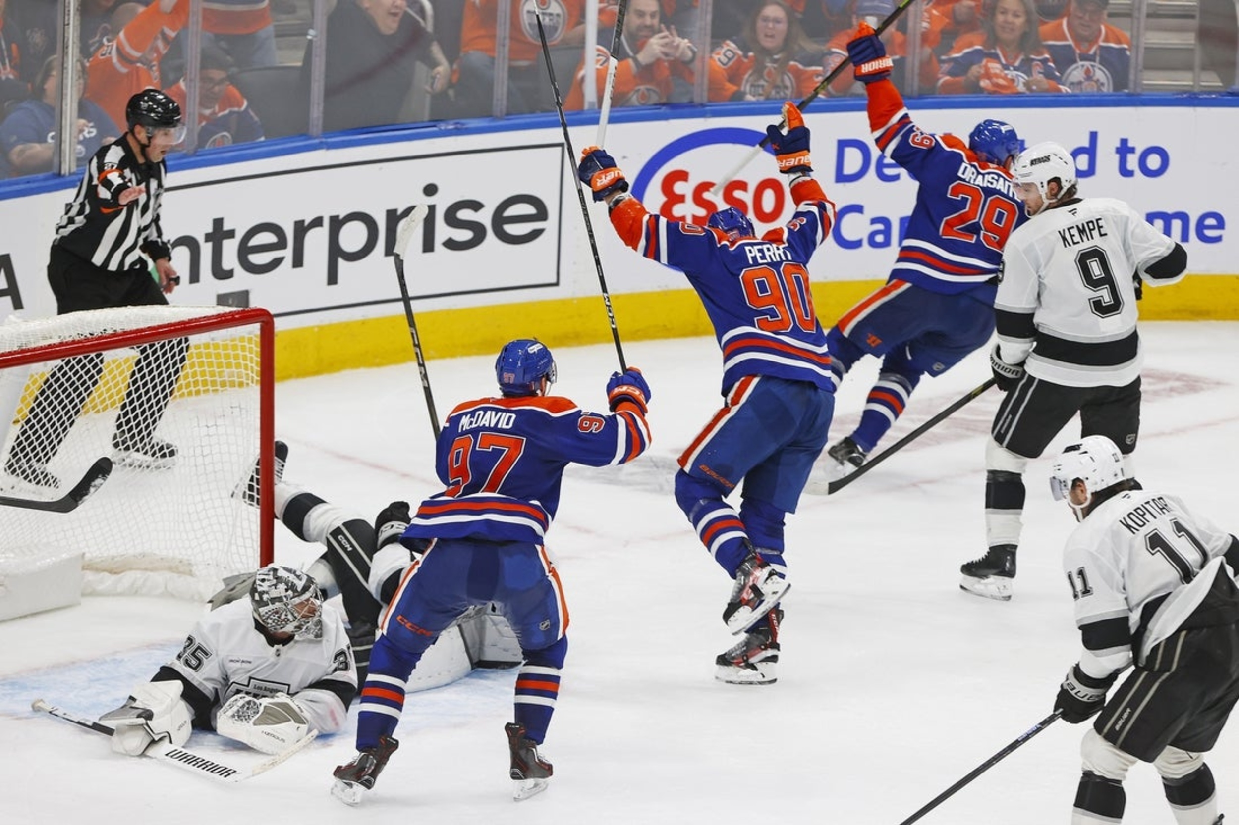 Despite Oilers' rallies, Kings undeterred entering crucial Game 5
