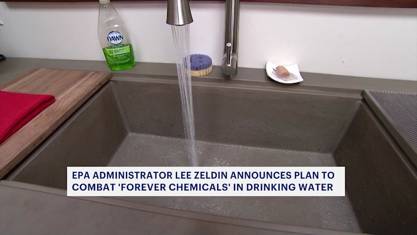EPA announces plan to take on PFAS chemicals in drinking water
