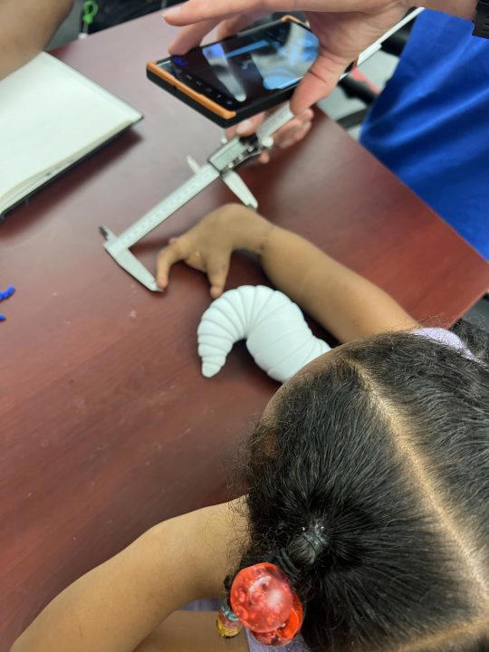 ODU students help create prosthetic device for disabled kindergartner