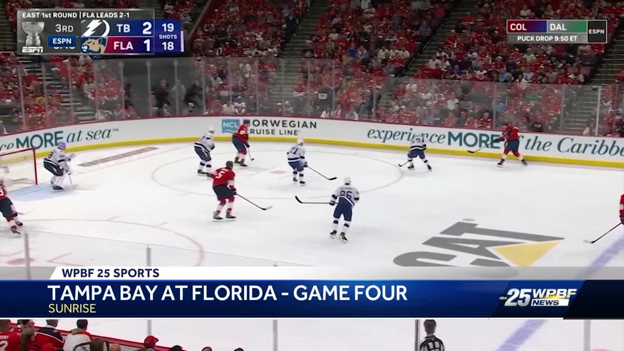 Panthers erase deficit with 2 goals in 11 seconds, beat Lightning 4-2 ...