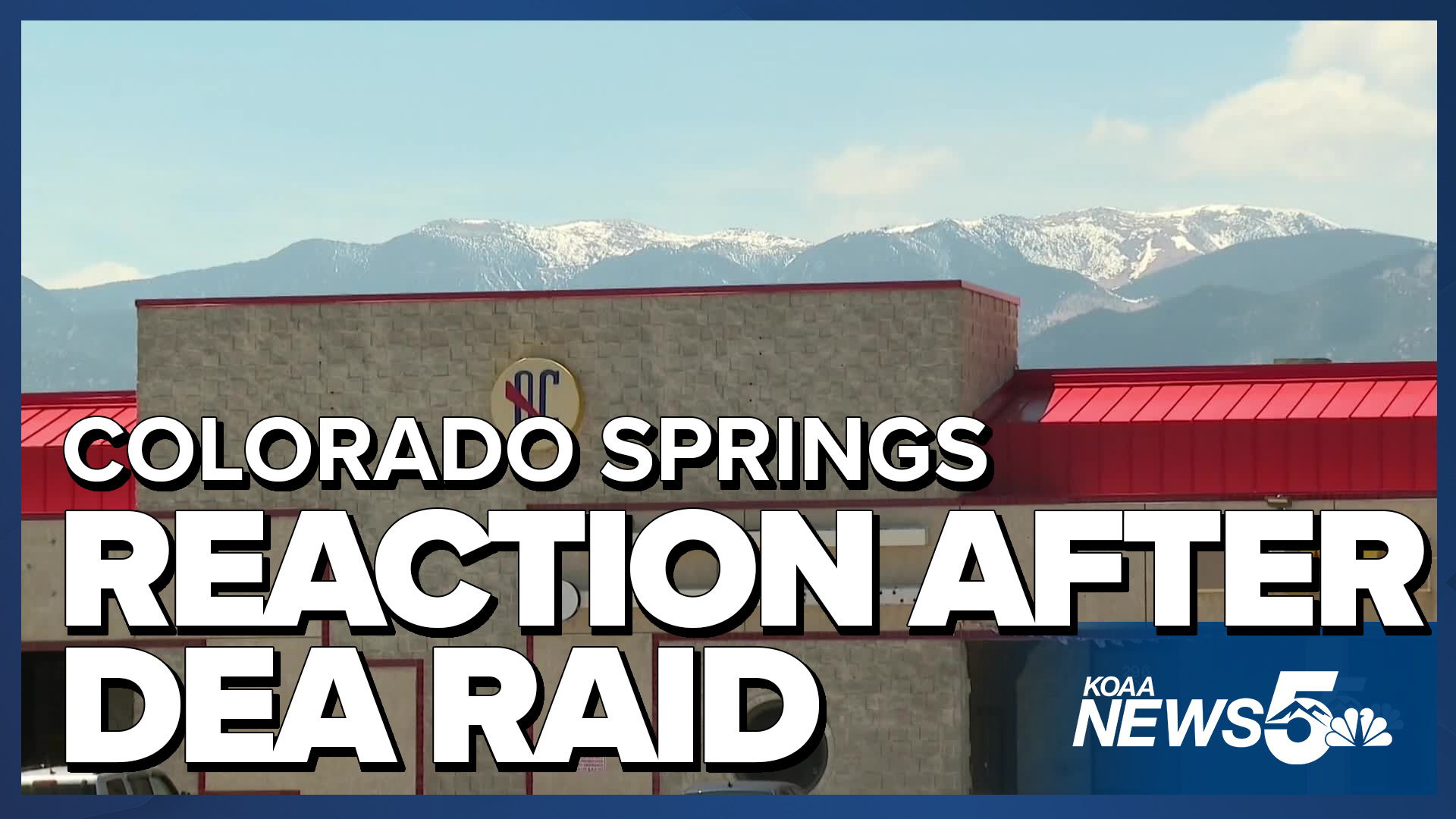 Reaction in southeastern Colorado Springs following DEA raid