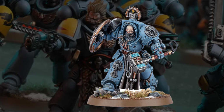 Warhammer 40K Shows Off Updated Logan Grimnar Model, More Space Wolves ...