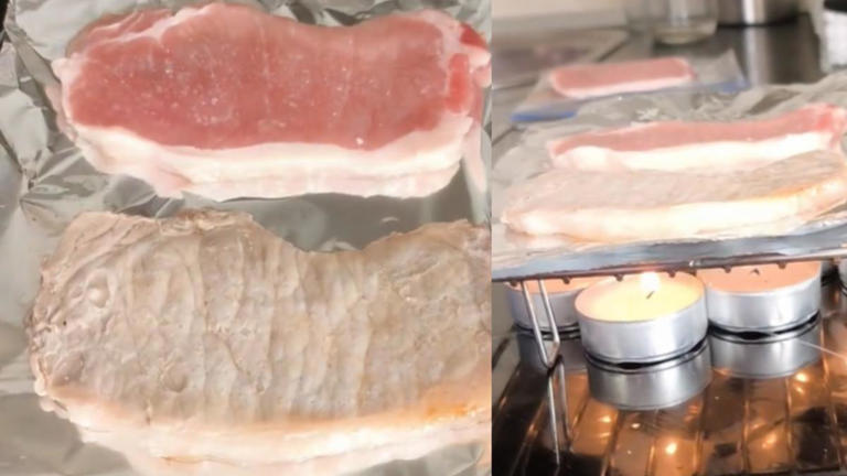 La hilarante forma de cocinar un filete ante el apagón de luz en España ...