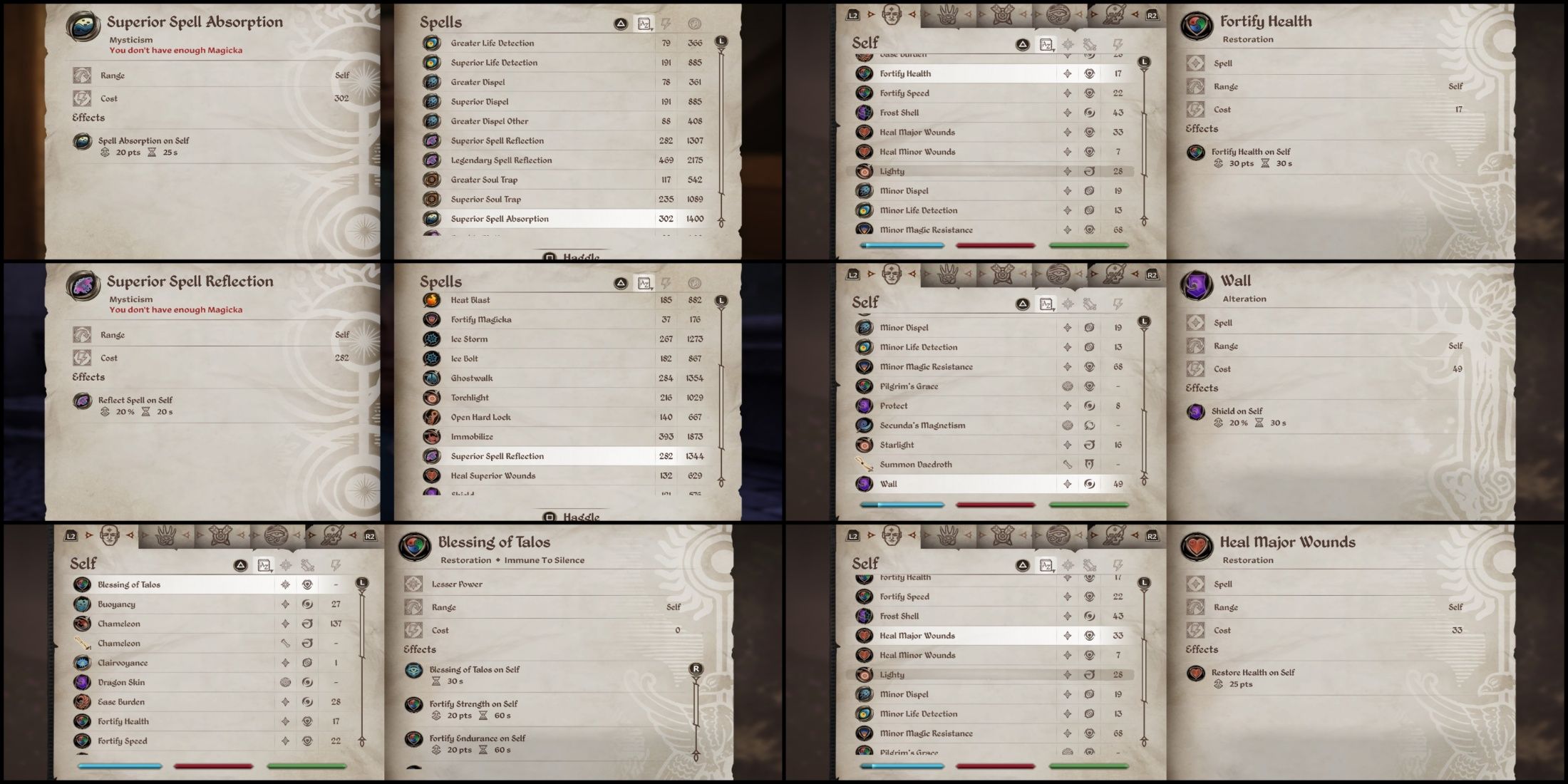 Best Defensive Spells In Oblivion Remastered