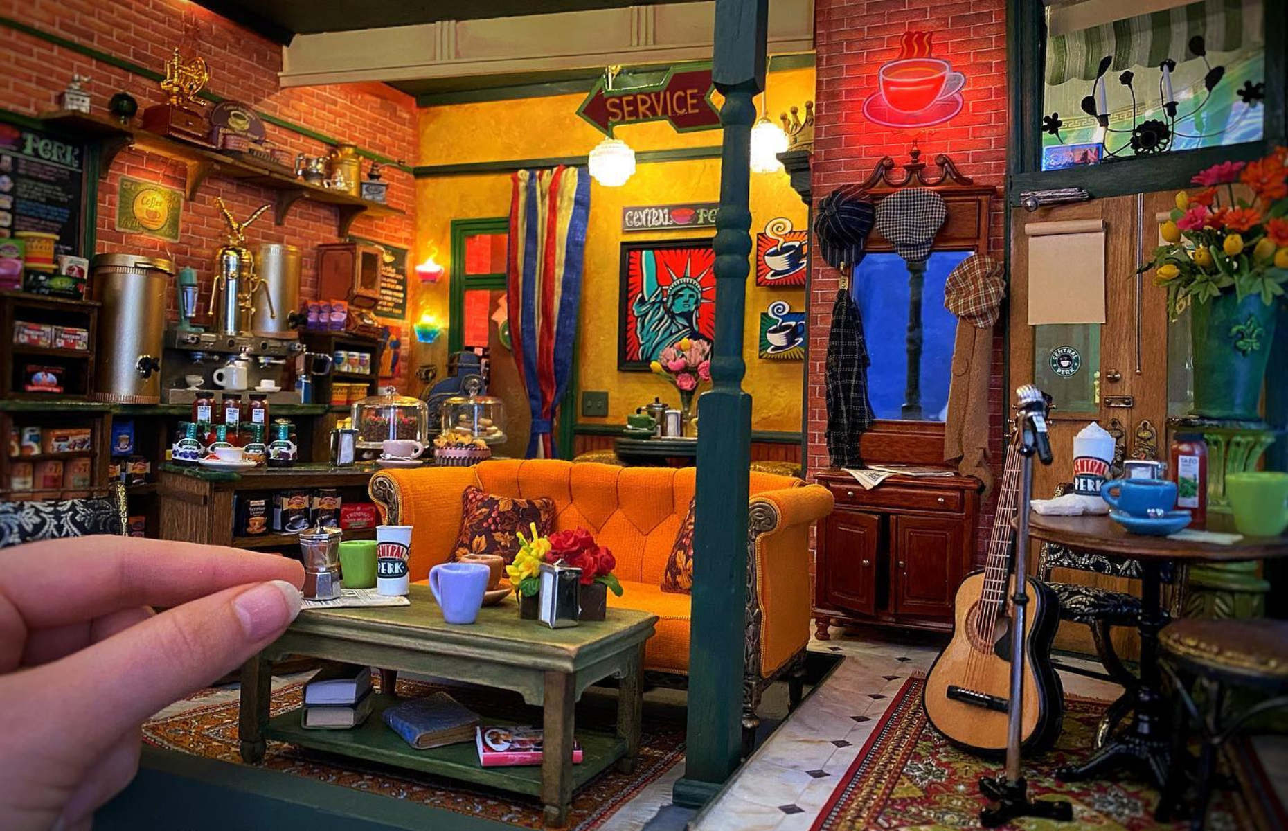 'My hobby was making miniature film and TV sets... now it's my career'