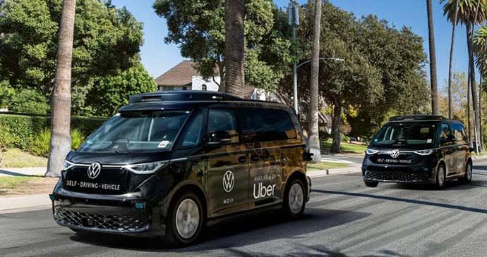 Volkswagen-Uber Alliance Targets Los Angeles for Autonomous Expansion