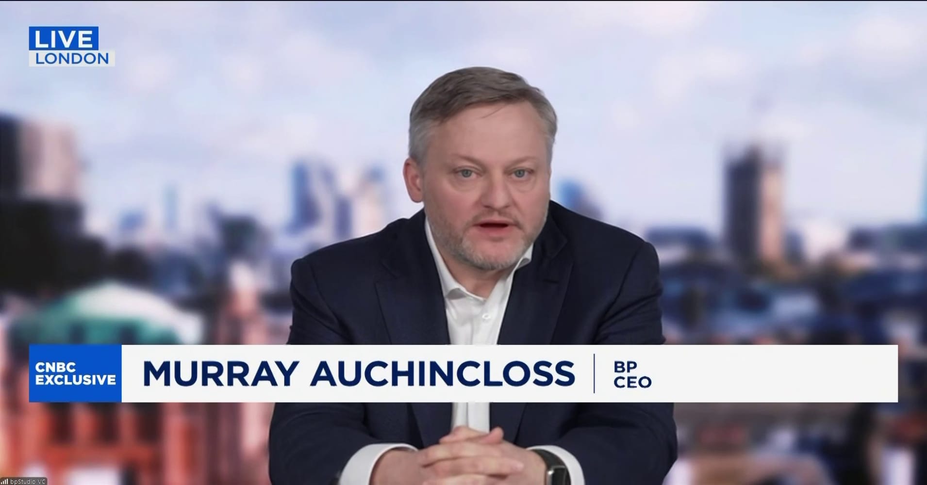 BP CEO Murray Auchincloss discusses first-quarter results
