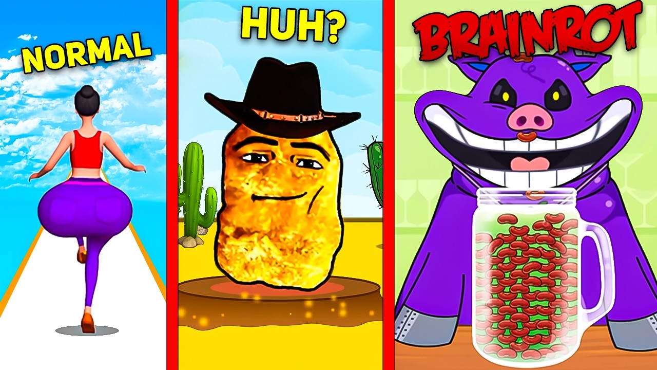 Mobile Games But They Get More Brainrot Every Minute—Cognitive Decline ...