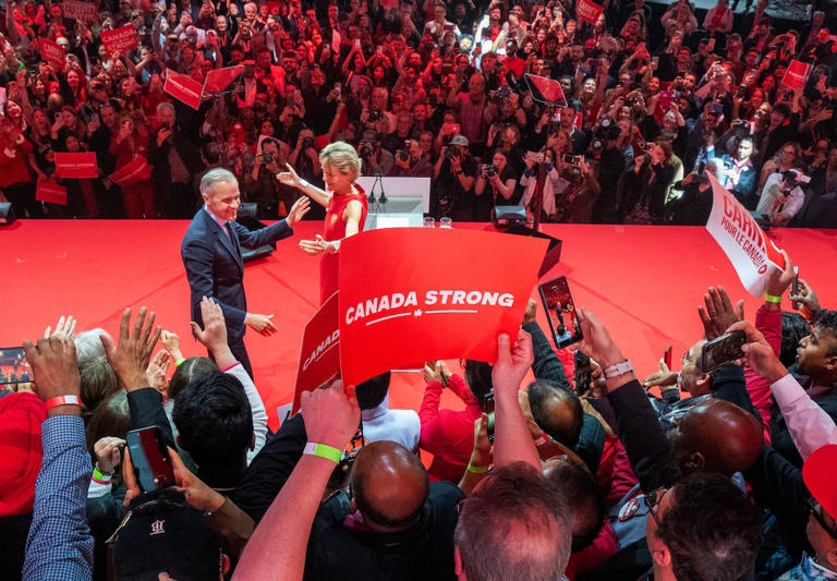 Carney vows to govern for all Canadians after winning election upended ...