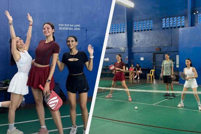 Catriona Gray and Heart Evangelista are now pickleball buddies: Here's ...