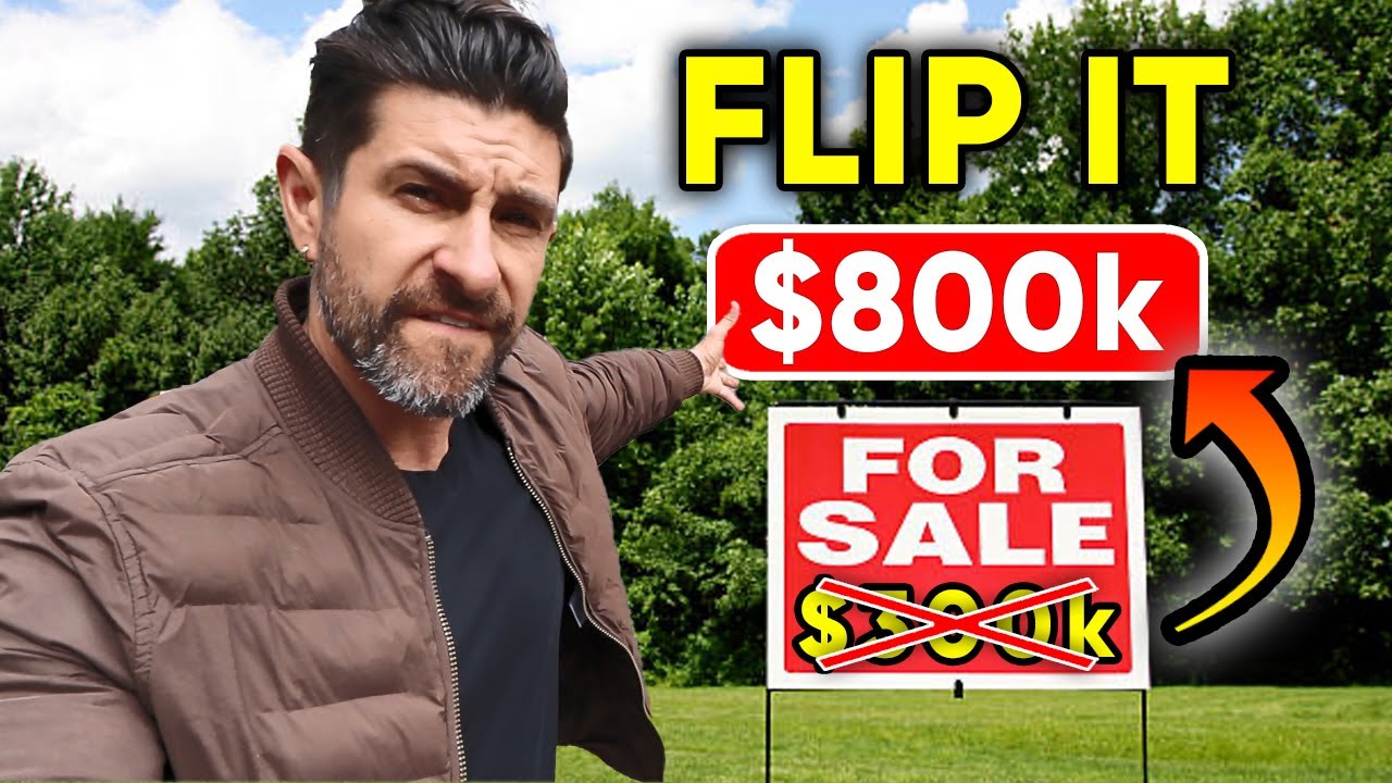 How I’m Flipping a $300K Lot for an $800K Profit (Full Strategy)