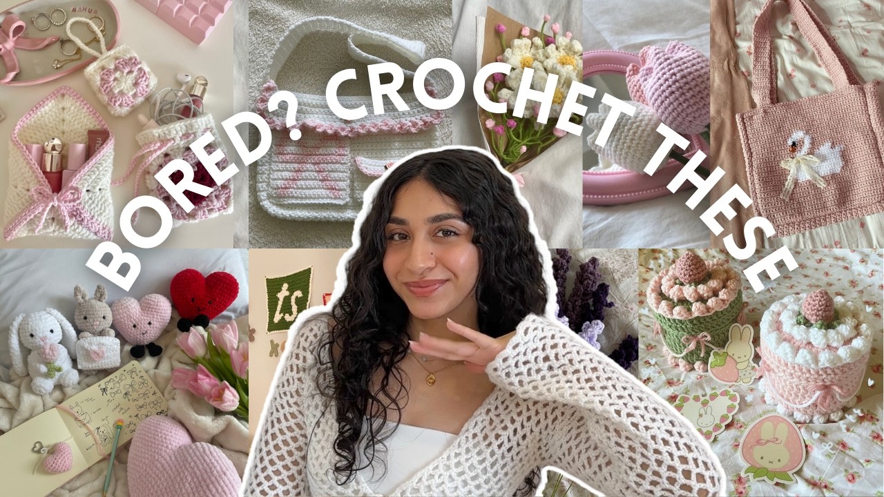 40+ Fun Crochet Ideas to Try When You're Bored — With Free Step-by-Step ...