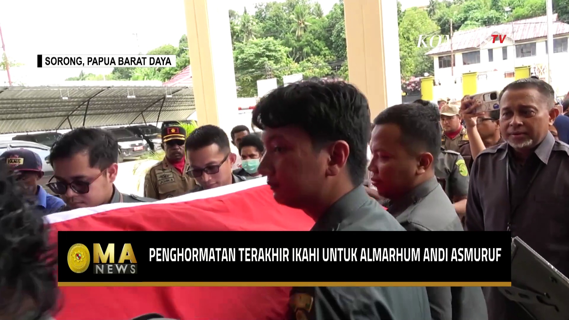 IKAHI Papua Barat Beri Penghormatan Terakhir pada Almarhum Hakim Andi Asmuruf - MA NEWS