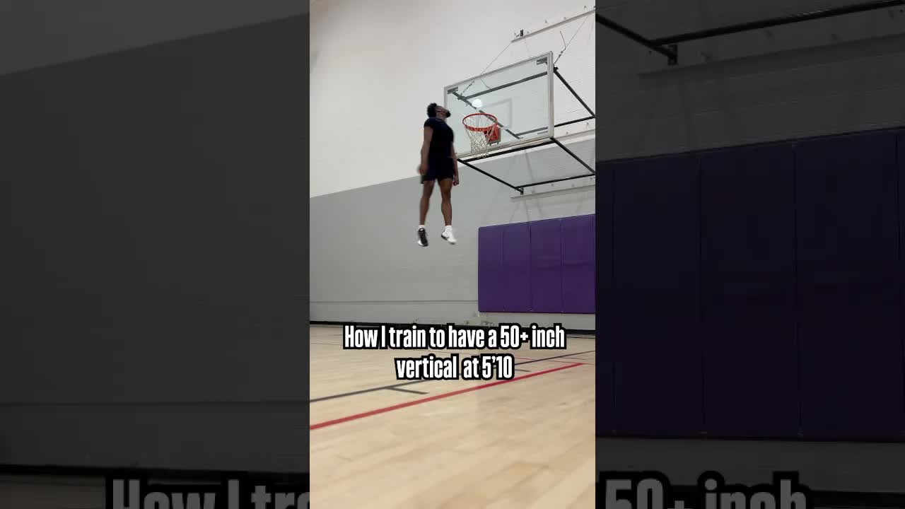 How I Train To Have a 50+ inch vertical at 5’10 #training # ...