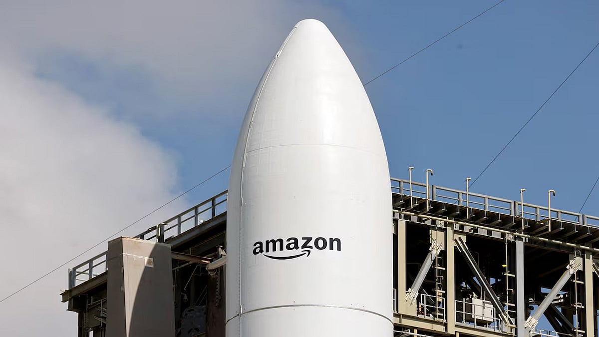 Amazon launches first Internet satellites to compete against SpaceX's ...