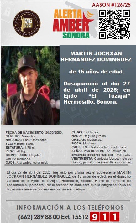 Buscan a Martín Jockxan, adolescente desaparecido en El Tazajal