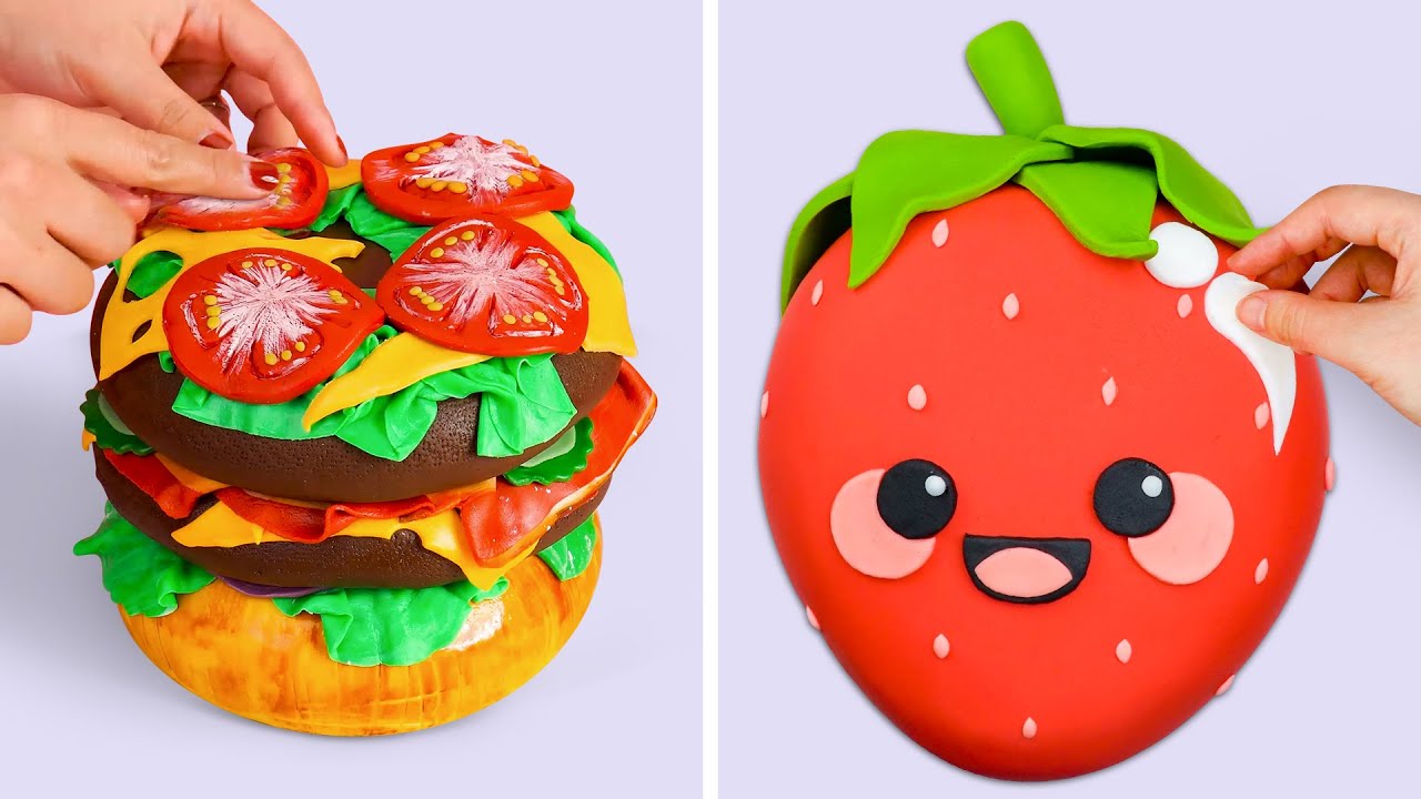 Cute Fondant Cake Ideas 🎂💖 | Adorable, Creative & Satisfying Decorating ...