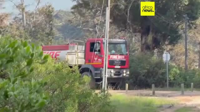 Residents evacuated from nearly 200 Cape Town homes as wildfire rages