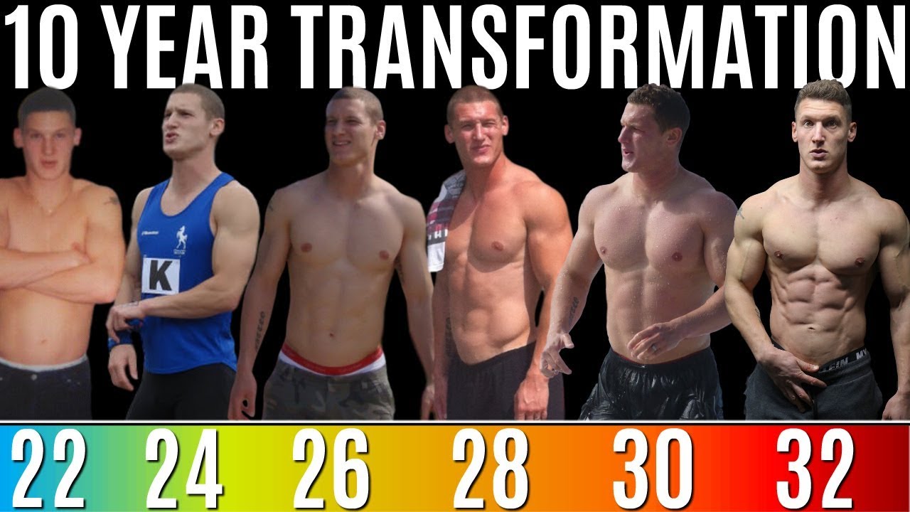10 YEAR NATURAL BODY TRANSFORMATION