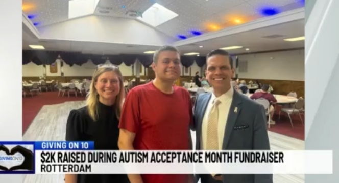 Pasta dinner raises $2,000 during Autism Acceptance Month in Rotterdam