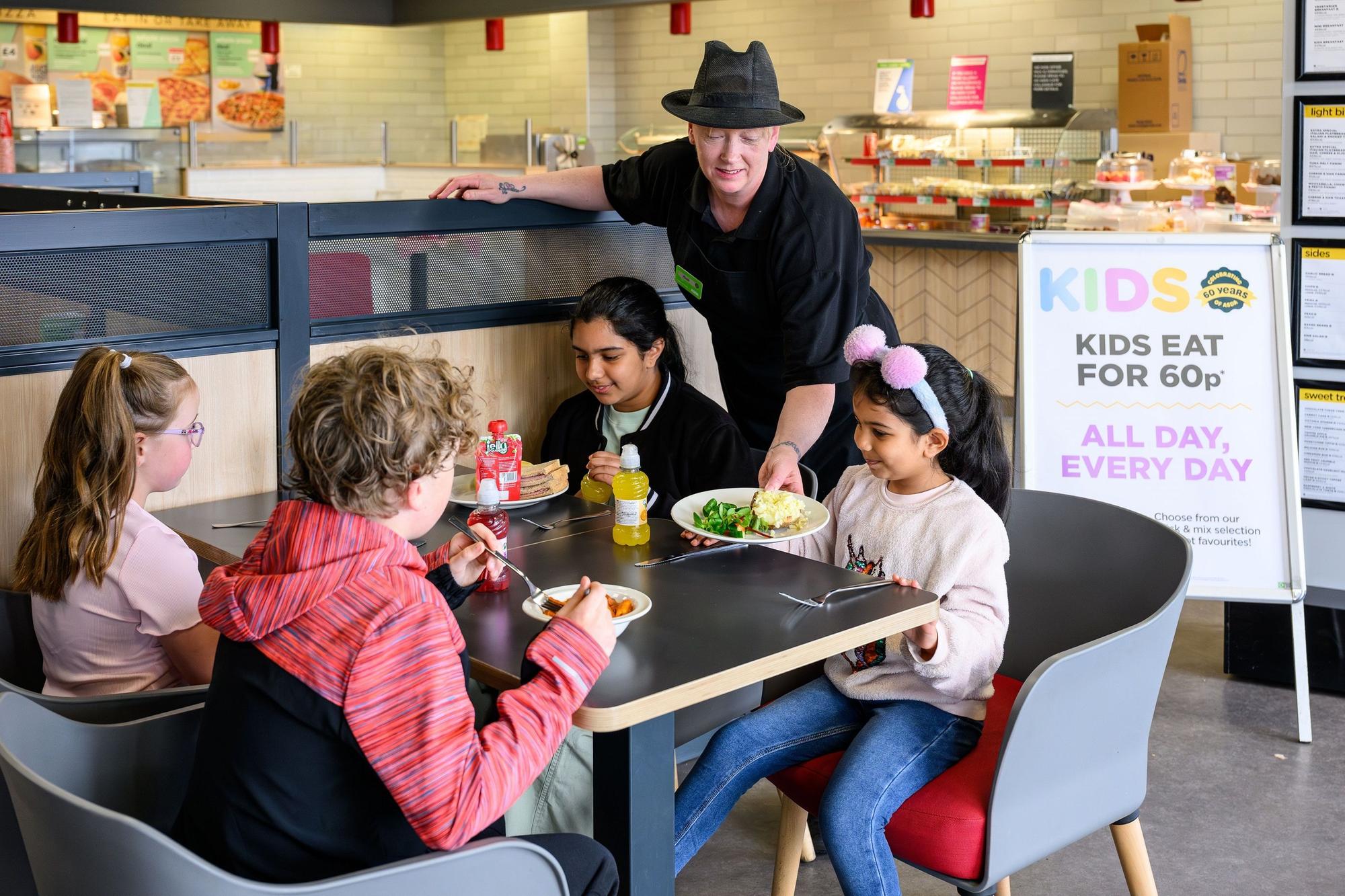 Asda’s kids café meal deal drops to 60p to kick start retailer’s 60th ...
