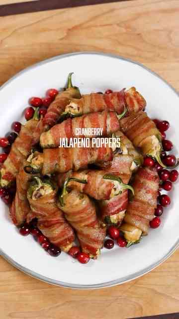 Cranberry Jalapeno Poppers