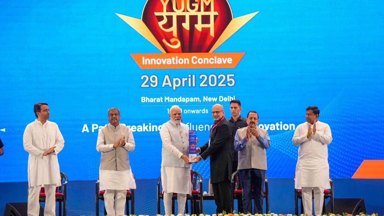 IN PHOTOS PM Modi attends YUGM conclave says education system being ...