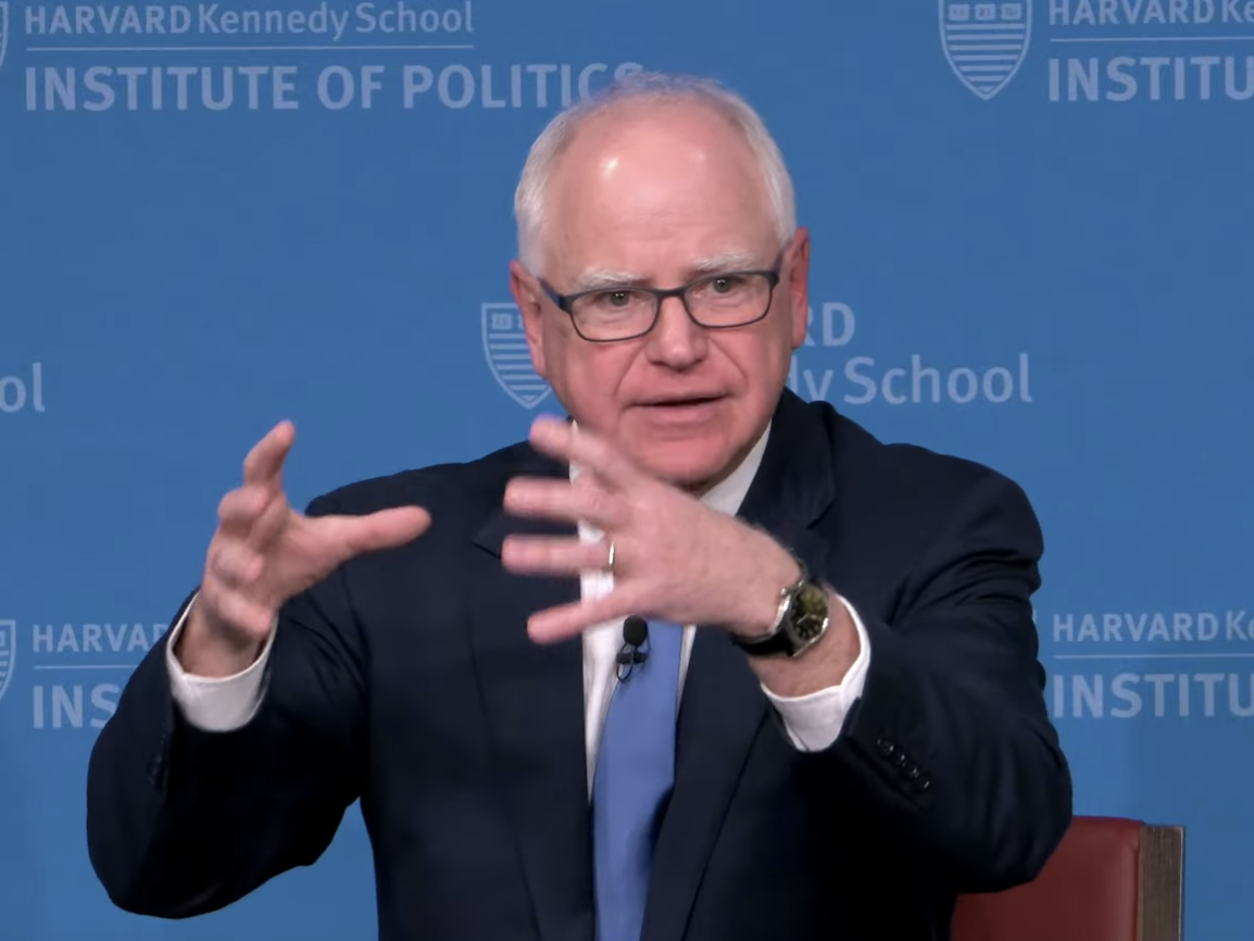 'More Afraid Of Trump': Tim Walz Says Republicans Are 'Terrified' Of ...