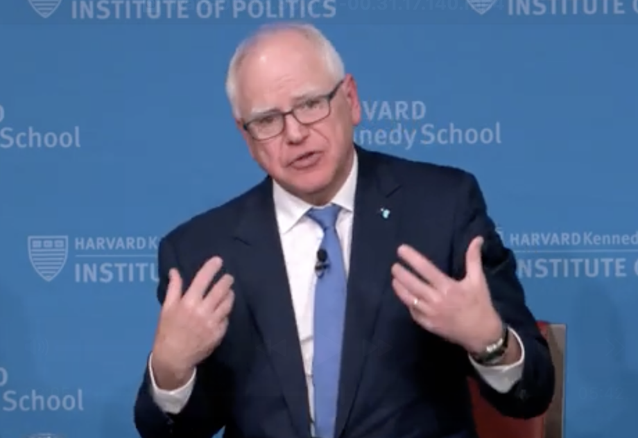 ‘Folks Are Angry’: Tim Walz Hammers The Trump Administration In Talk At ...