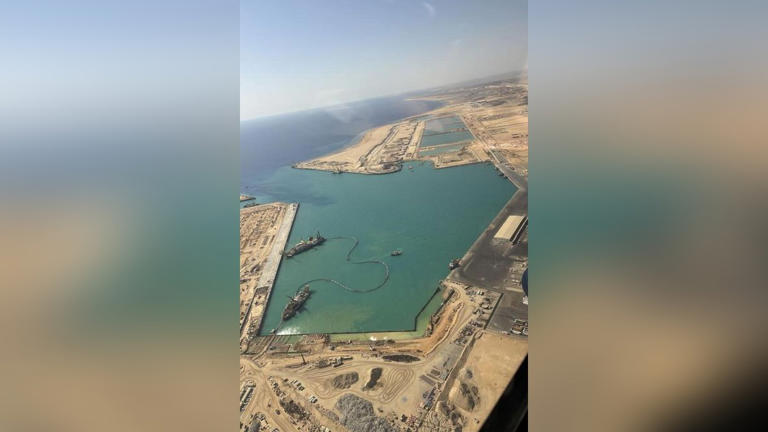 Neue Bilder des Wüsten-Projekts „The Line“ veröffentlicht