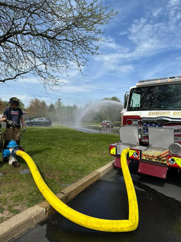 River Road Brush Fire Battled By Yardley-Makefield Fire Crews