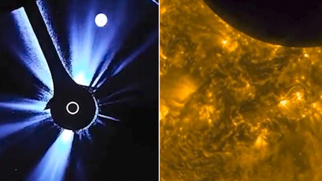 NASA video shows mysterious orb soaring past the sun