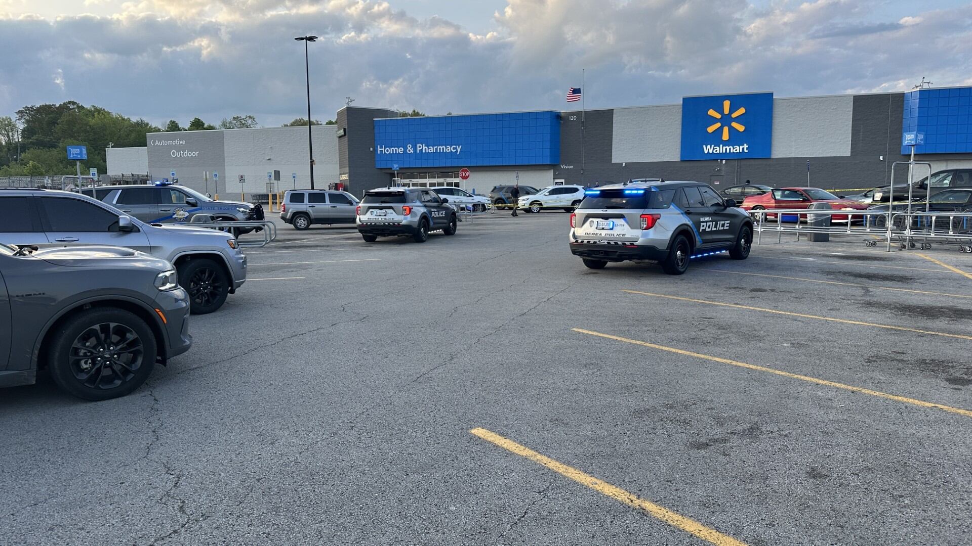 Police respond to officer-involved shooting at Kentucky Walmart