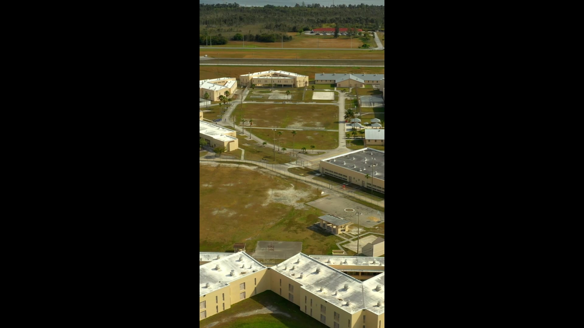 Above The Barbed Wire: Drone Views of High-Security Prisons.