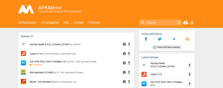 Guía exhaustiva para instalar apps en Android: Cómo usar APK Mirror ...